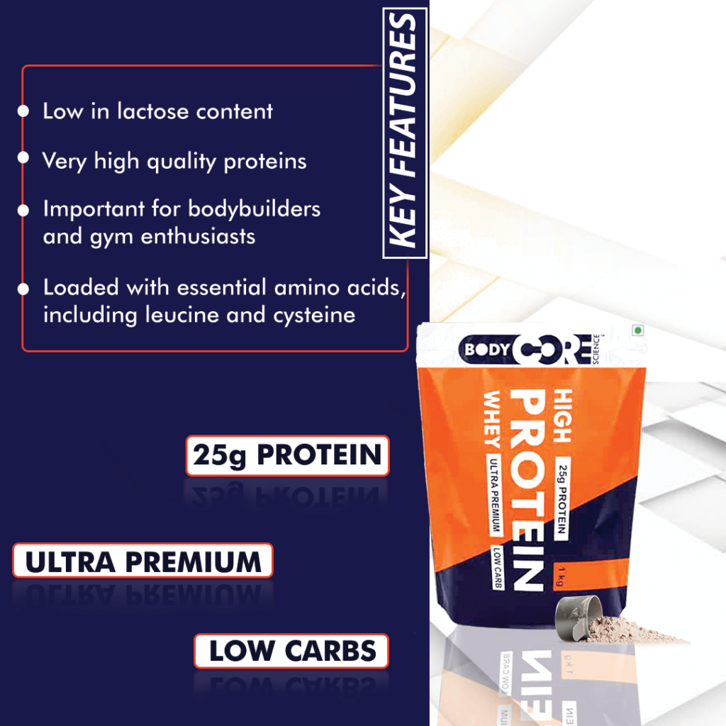 BCS High Whey Protein Ultra Premium (Pack of 5) | Body Core Science