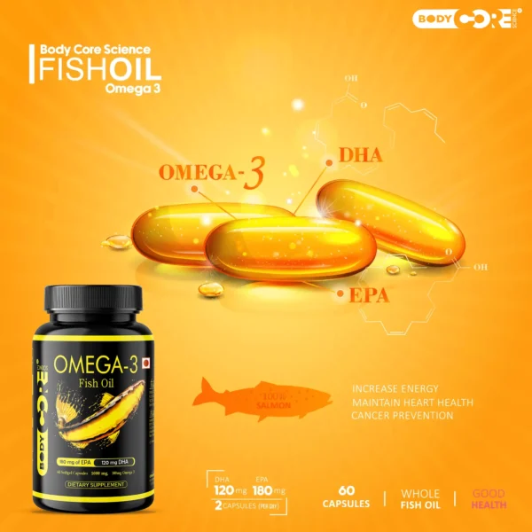 Signature 100% Whey Protein (2kg) + OMEGA-3 Fish Oil – Body Core Science